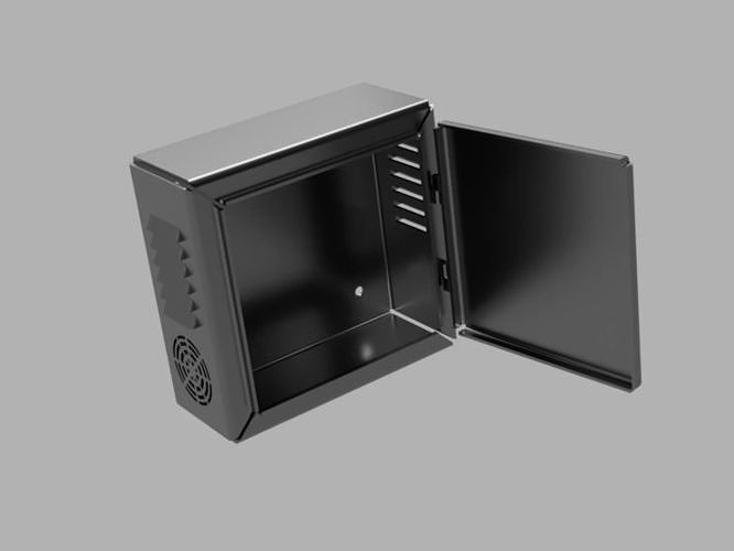 CPU Cabinet 3D model | CGTrader