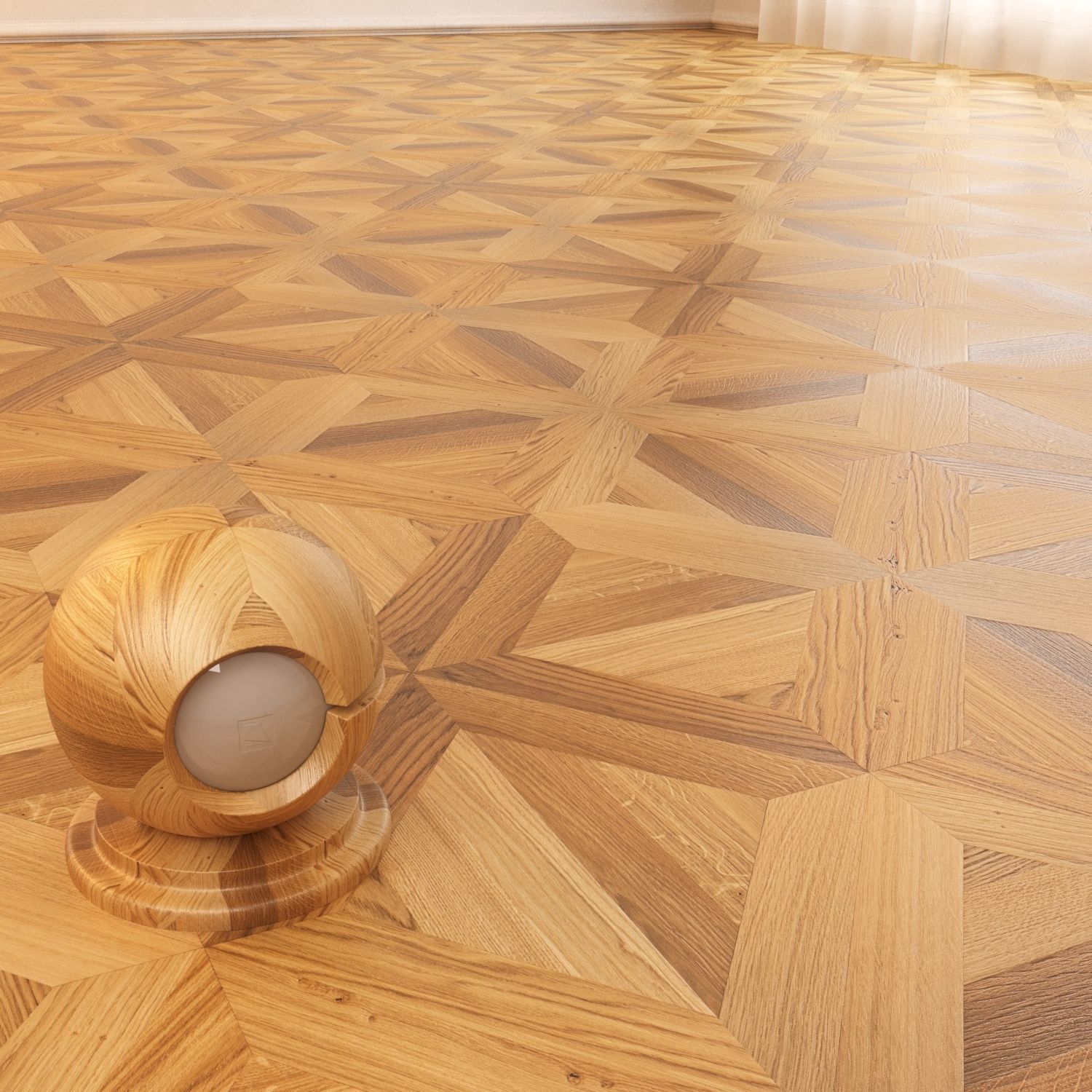 Parquet deco rovere Fontenay Texture | CGTrader