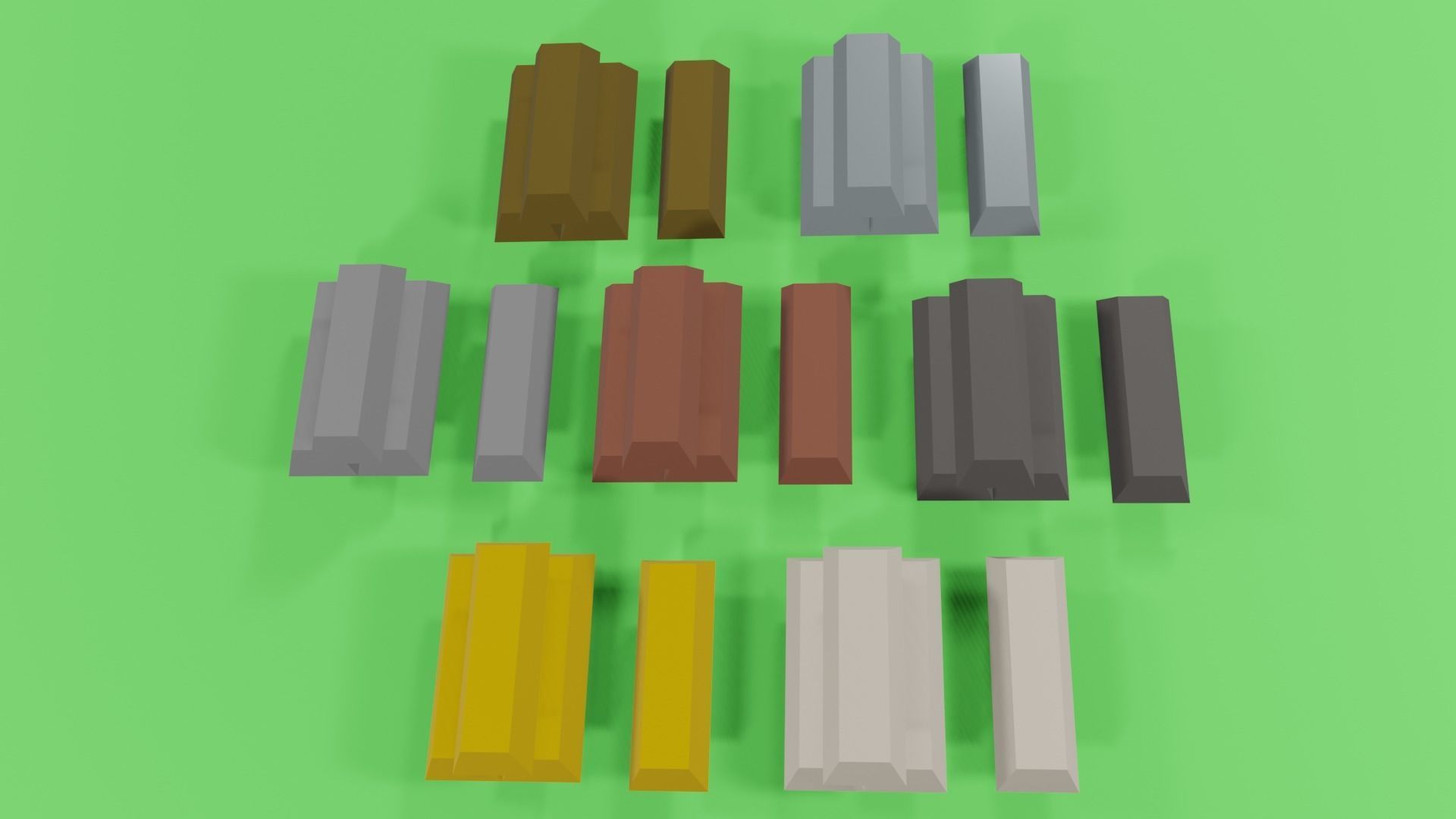 3D model Ores Ingots Coal VR / AR / low-poly | CGTrader