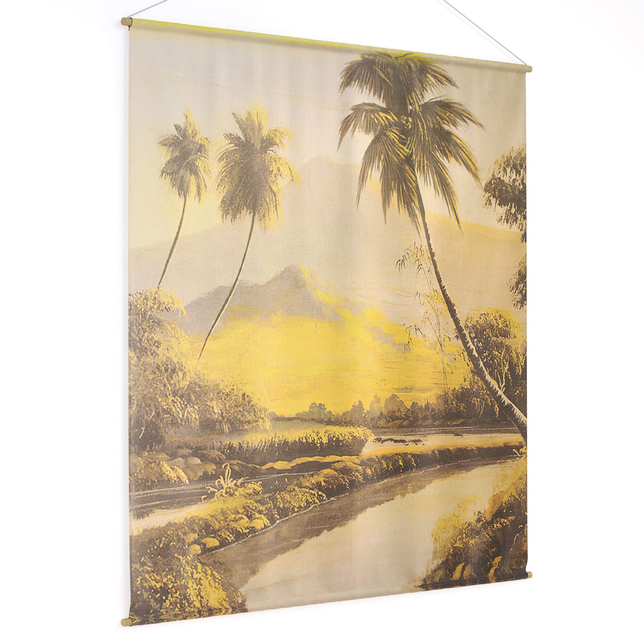 HKliving Wall chart xxl jungle landscape 3D model | CGTrader