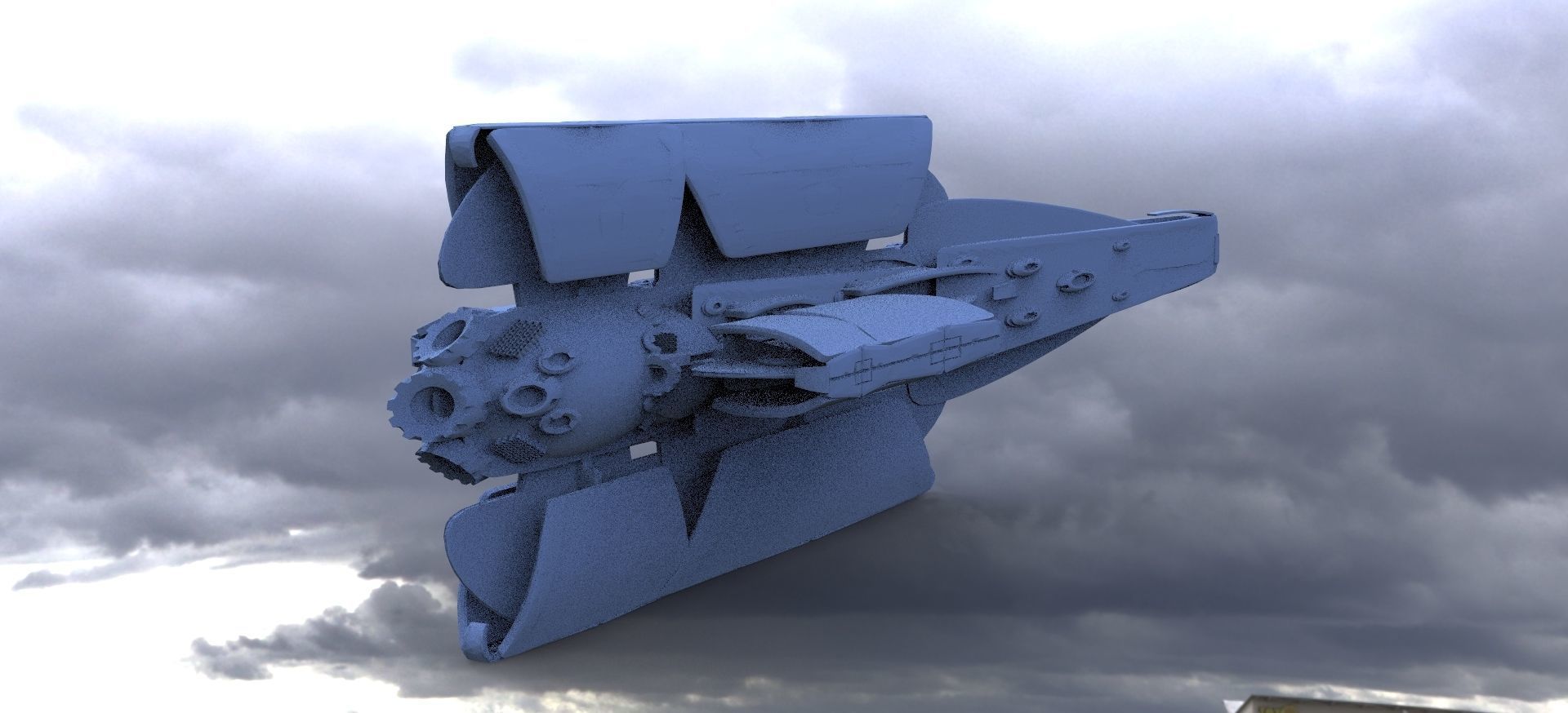Spaceship design 3 3D 3D model | CGTrader