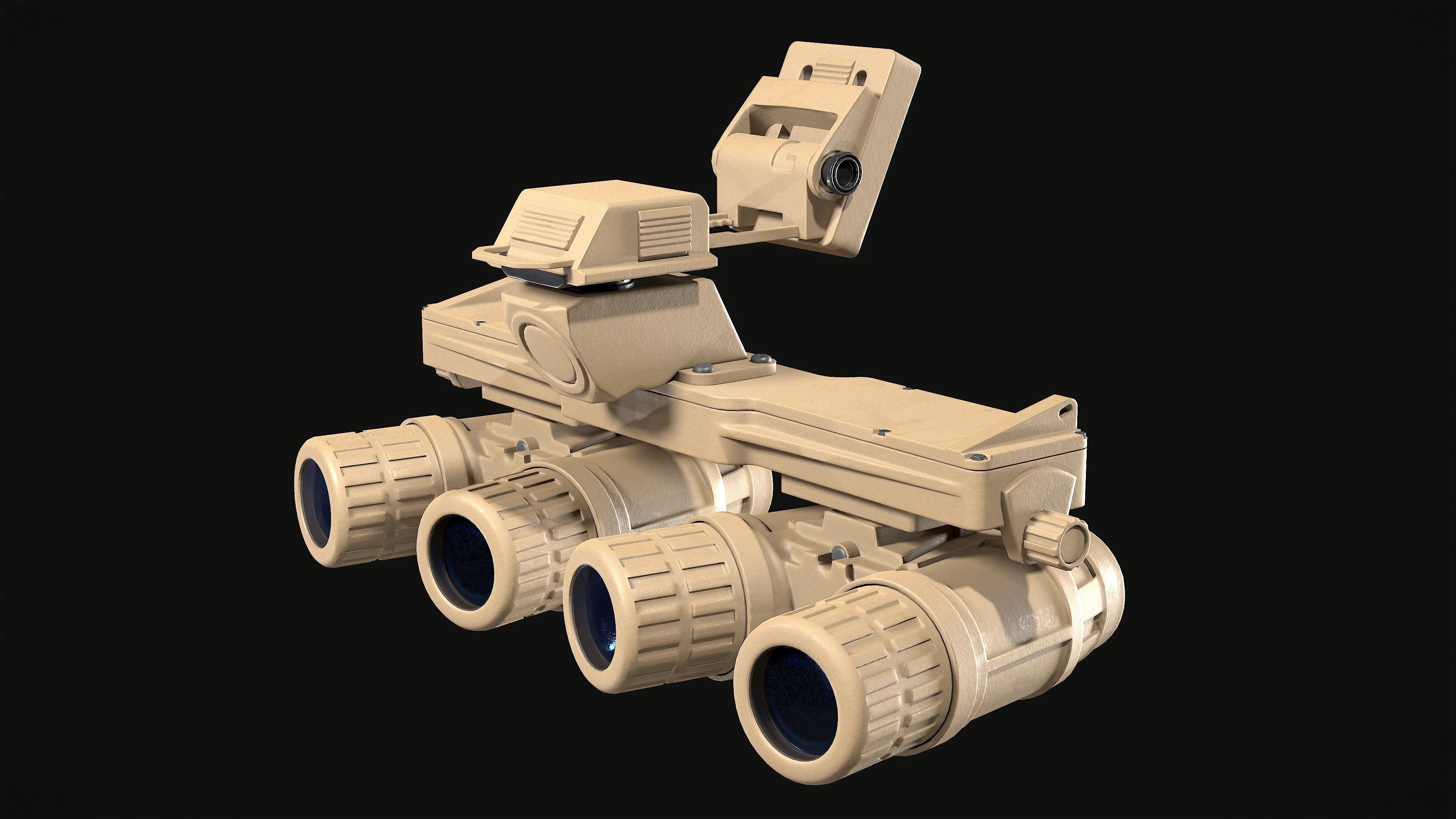 3D model Night Vision Goggles PBG Game Ready VR / AR / low-poly | CGTrader