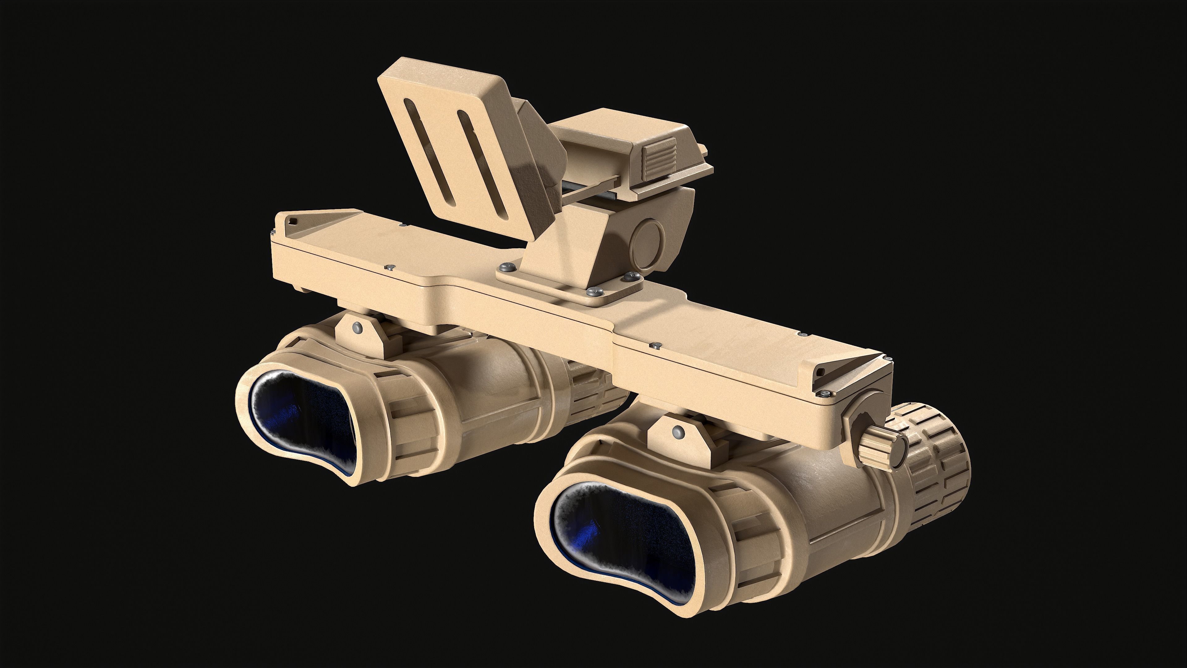 3D model Night Vision Goggles PBG Game Ready VR / AR / low-poly | CGTrader