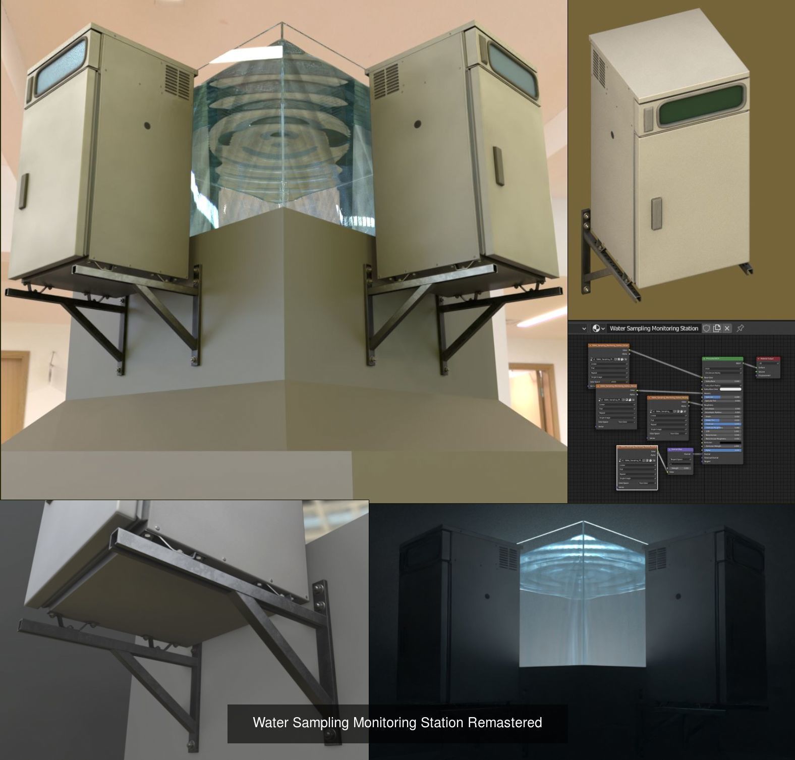 Remastered Control Panels 3D Model Collection | CGTrader