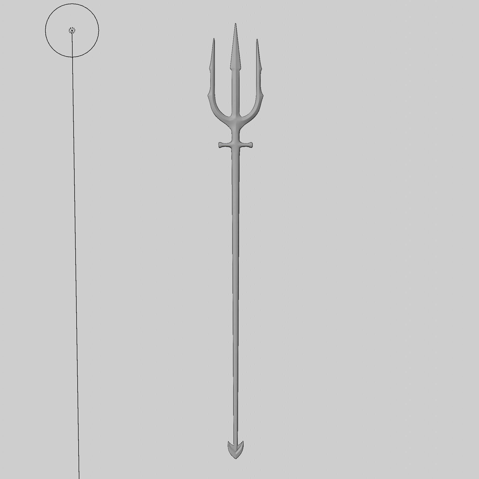 3D model Atlan trident from the movie Aquaman VR / AR / low-poly | CGTrader
