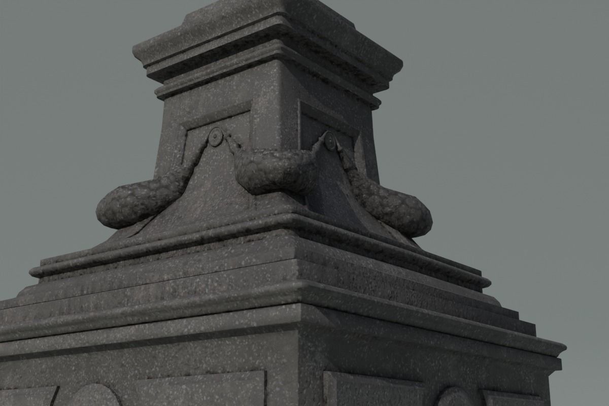 Modular parapet 3D model | CGTrader