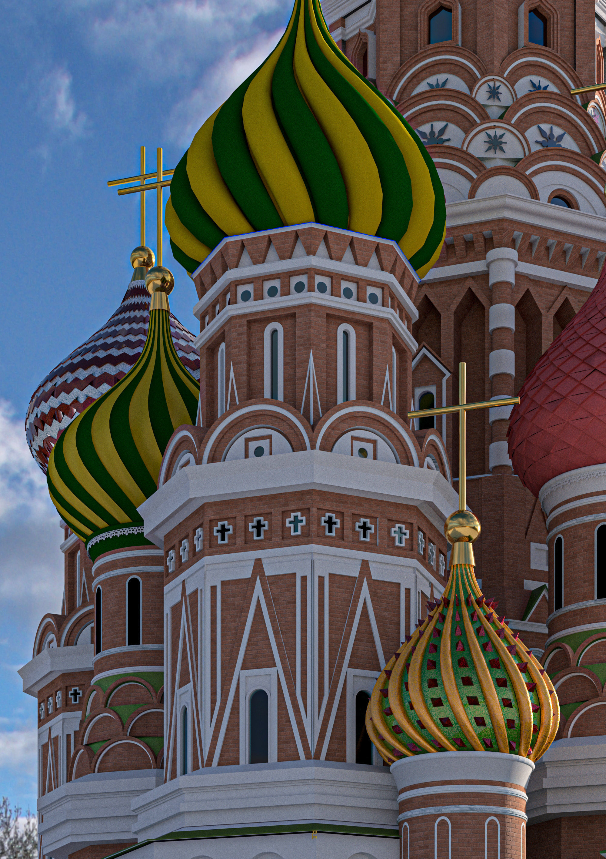The Moscow Kremlin 3D model | CGTrader