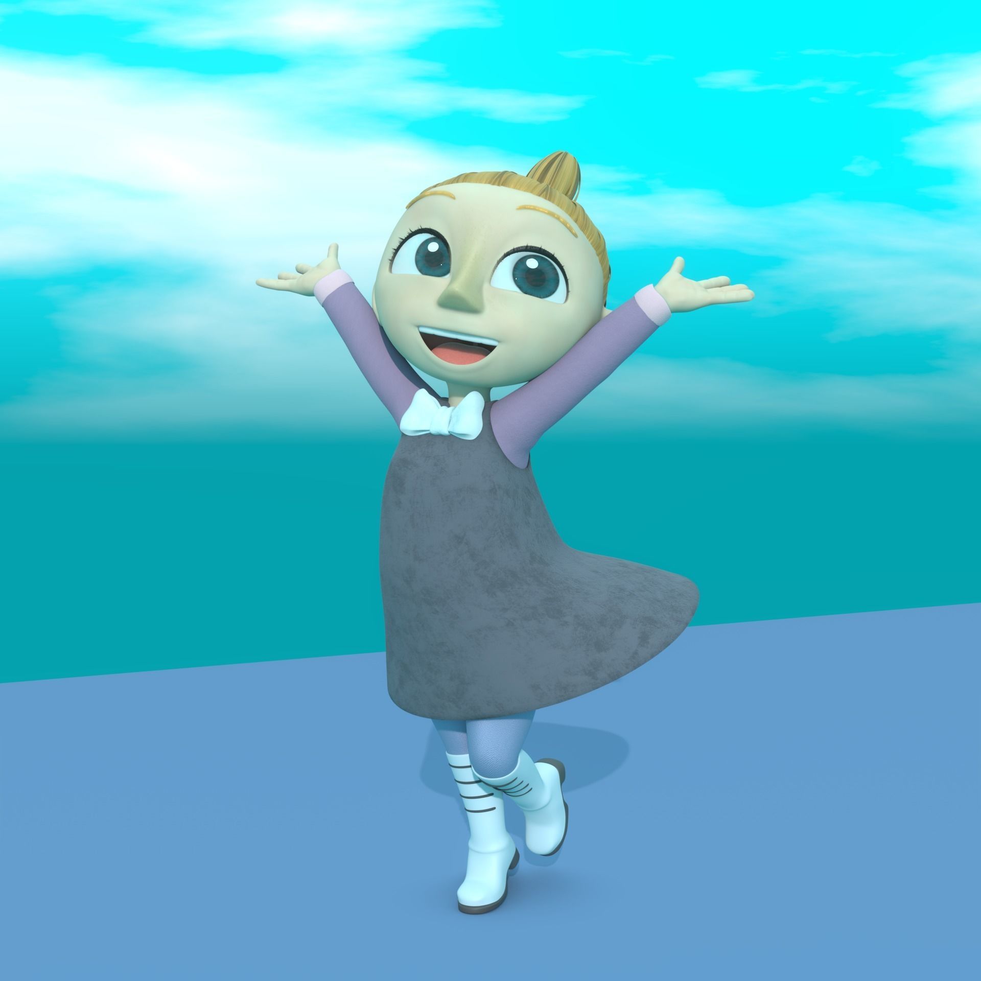 Moomin Model Pack free VR / AR / low-poly 3D model rigged | CGTrader