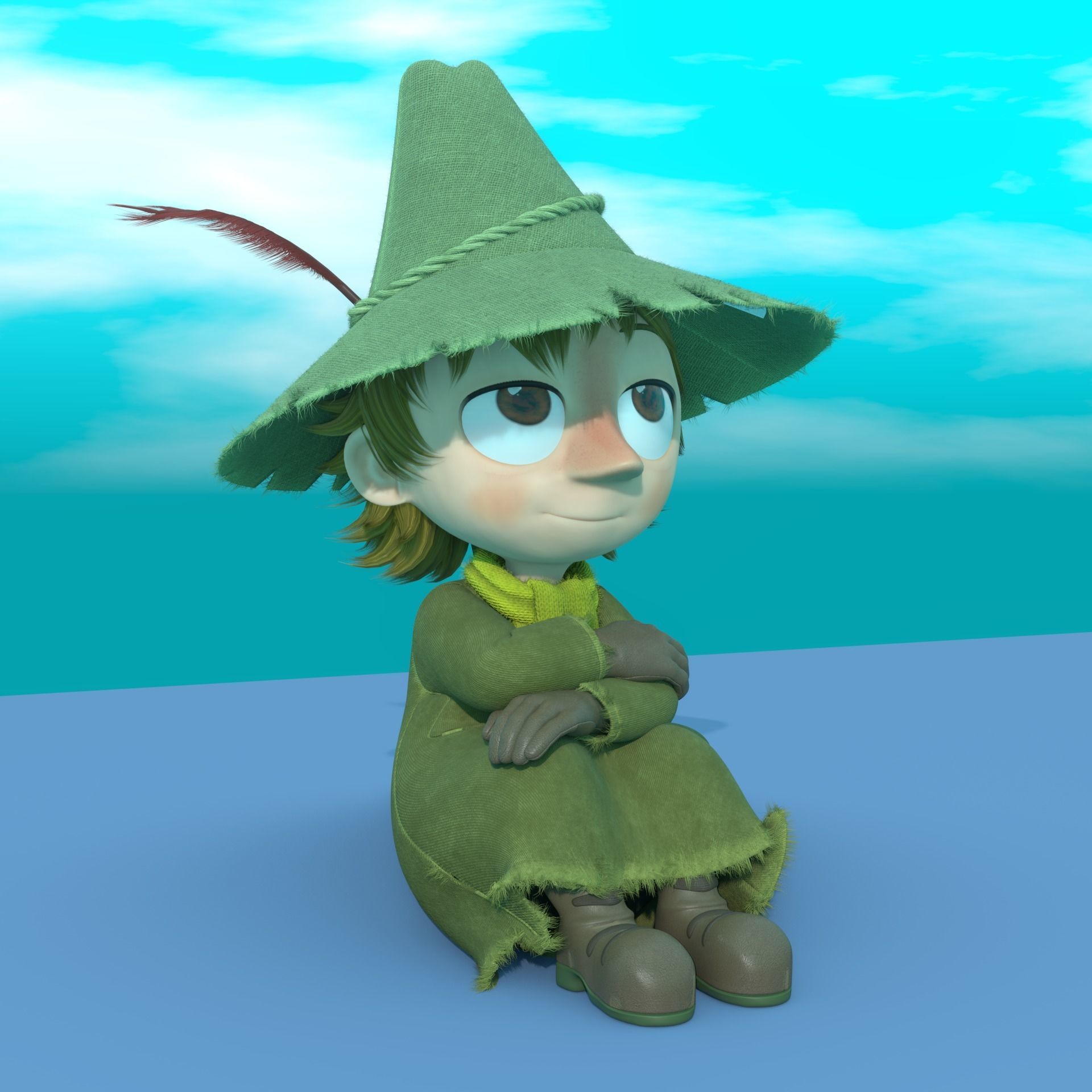 Moomin Model Pack free VR / AR / low-poly 3D model rigged | CGTrader