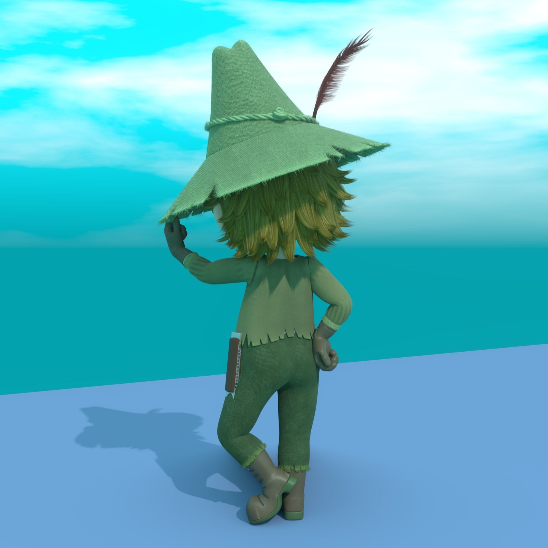 Moomin Model Pack free VR / AR / low-poly 3D model rigged | CGTrader
