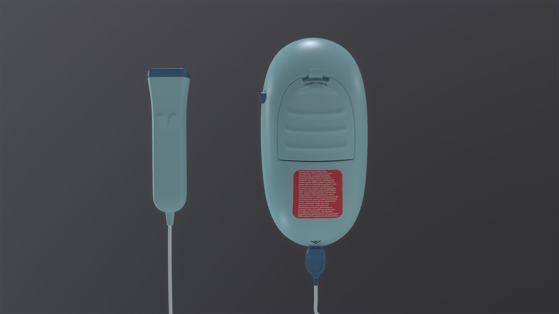 Fetal Heart Detector 3D model | CGTrader