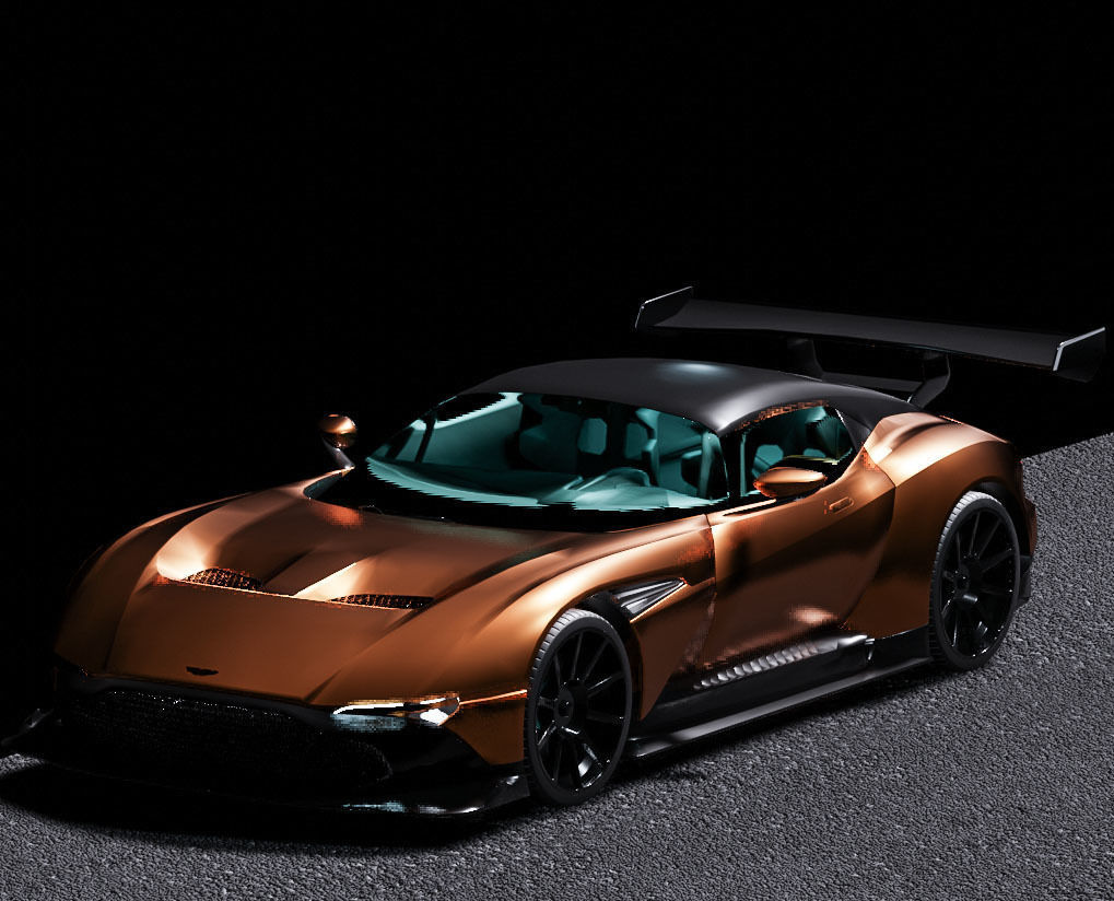 aston martin vulcan sports 3D model | CGTrader
