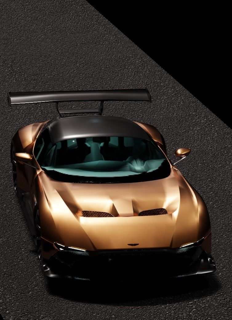aston martin vulcan sports 3D model | CGTrader