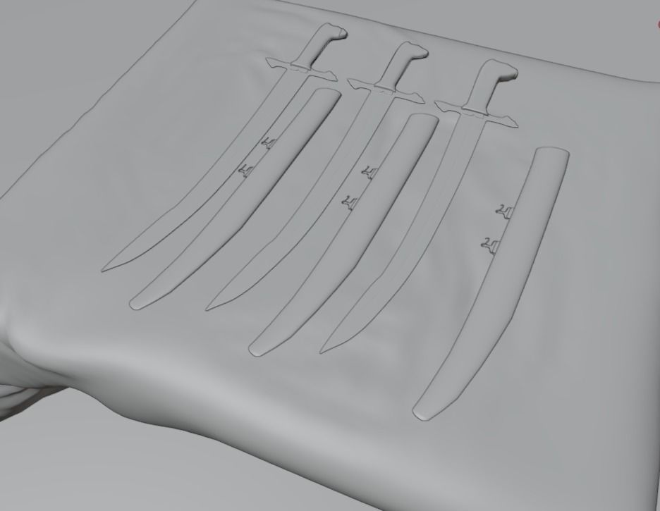 3D model BAMSI BEY SWORD VR / AR / low-poly | CGTrader