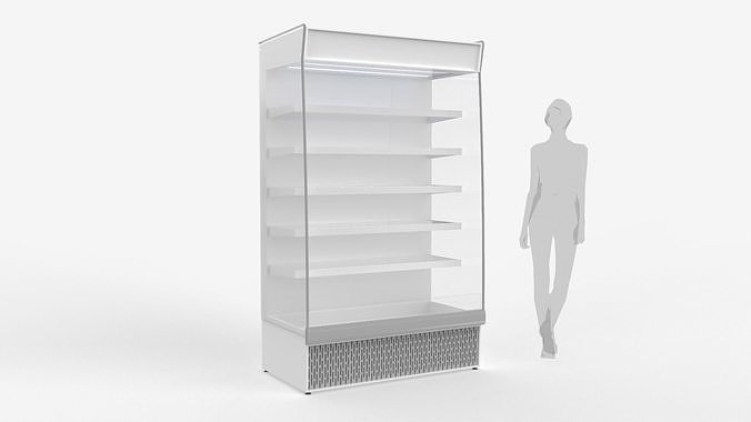 Multideck Open Chiller 3D model | CGTrader