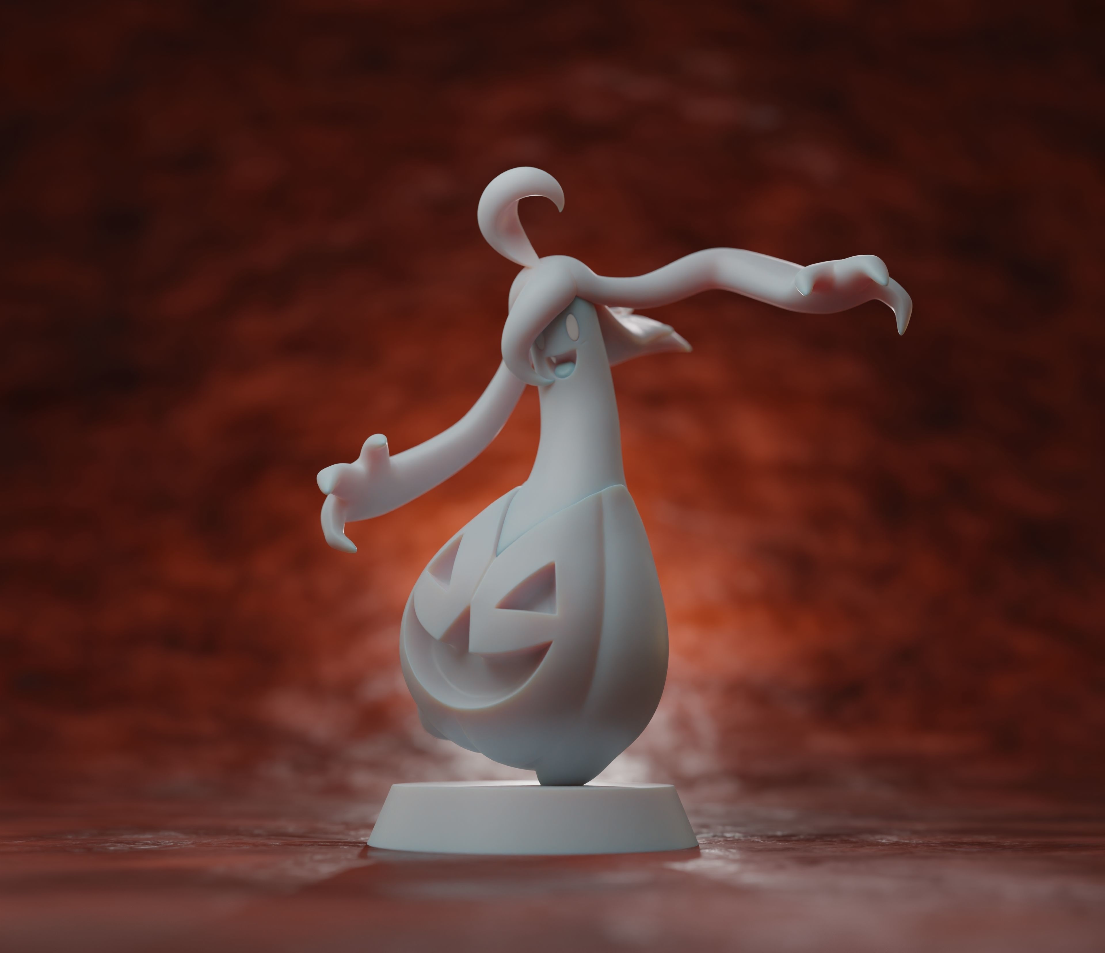 Gourgeist - 3D printable Halloween Pokemon free 3D model 3D printable ...