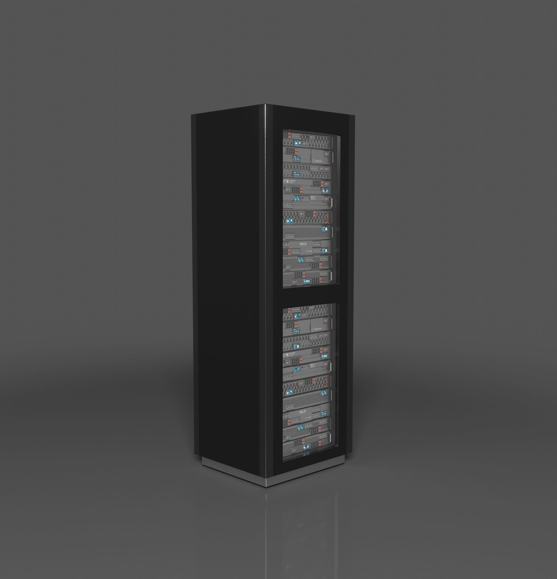 server rack free VR / AR / low-poly 3D model | CGTrader