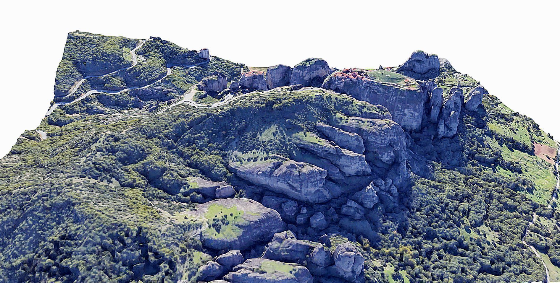 3D model The Meteora - rock - mountain VR / AR / low-poly | CGTrader