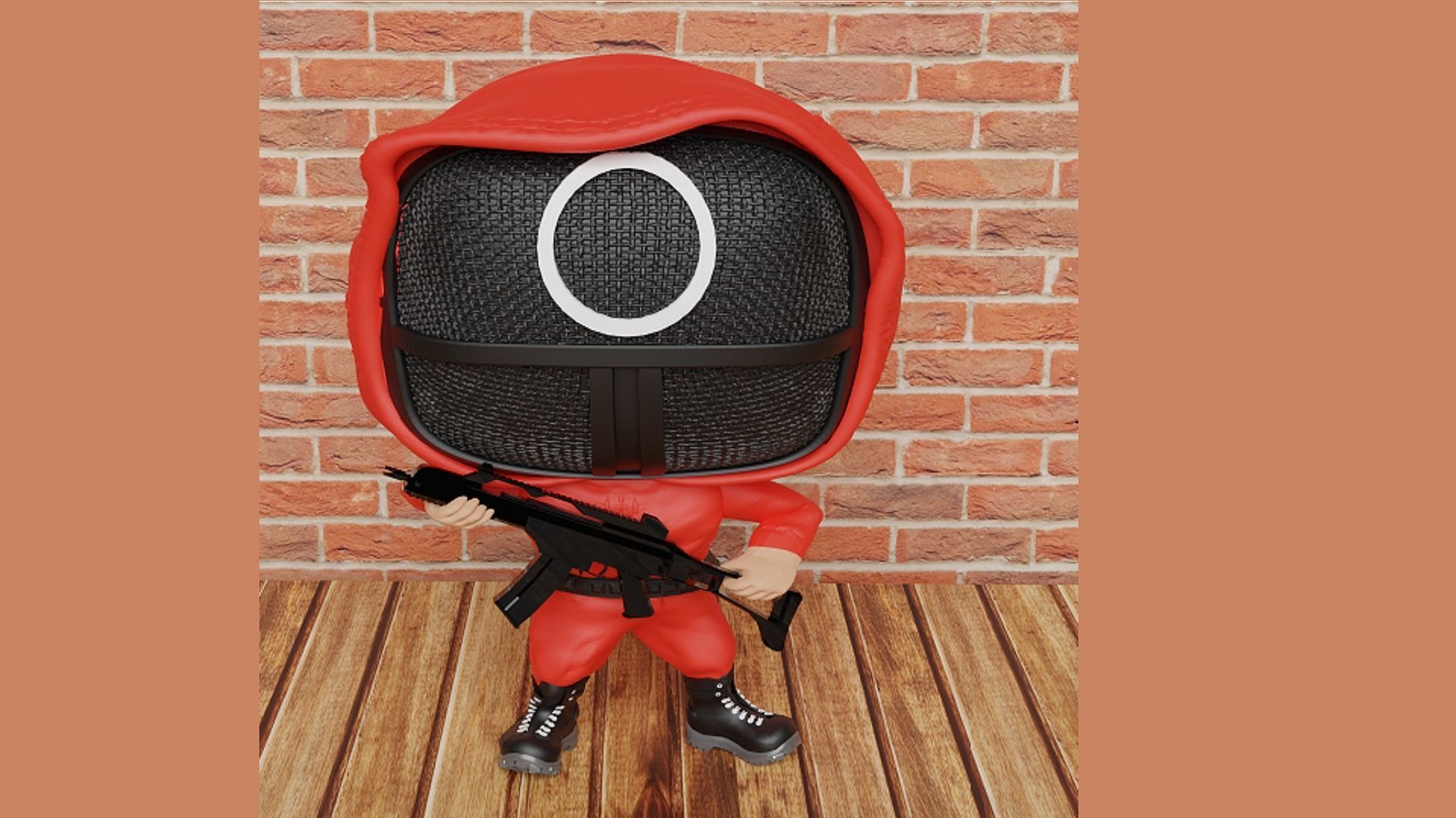 Funko Pop Squid Game Ojingeo Geim Netflix 3D model 3D printable | CGTrader