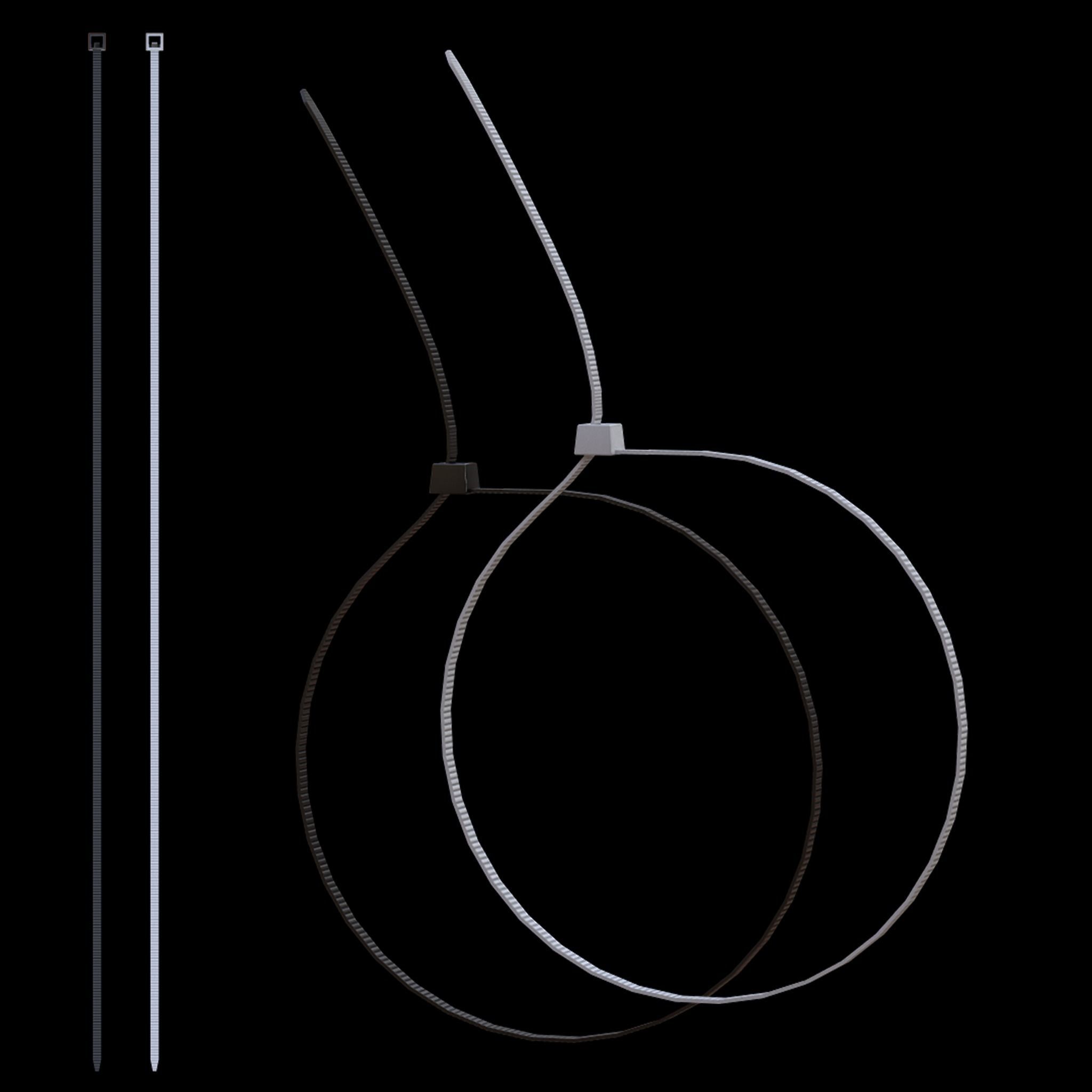 3D model Zip Ties VR / AR / low-poly | CGTrader