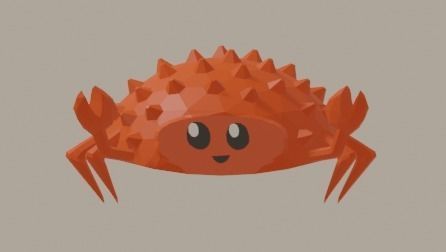 Ferris the crab free 3D model 3D printable | CGTrader