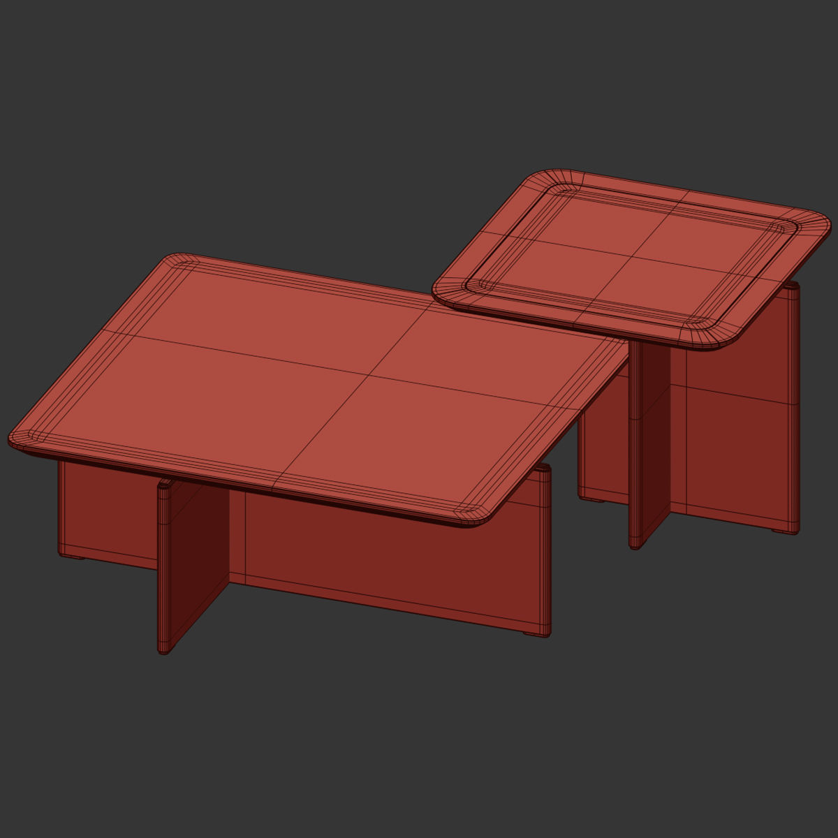 Center table Getty 3D model | CGTrader