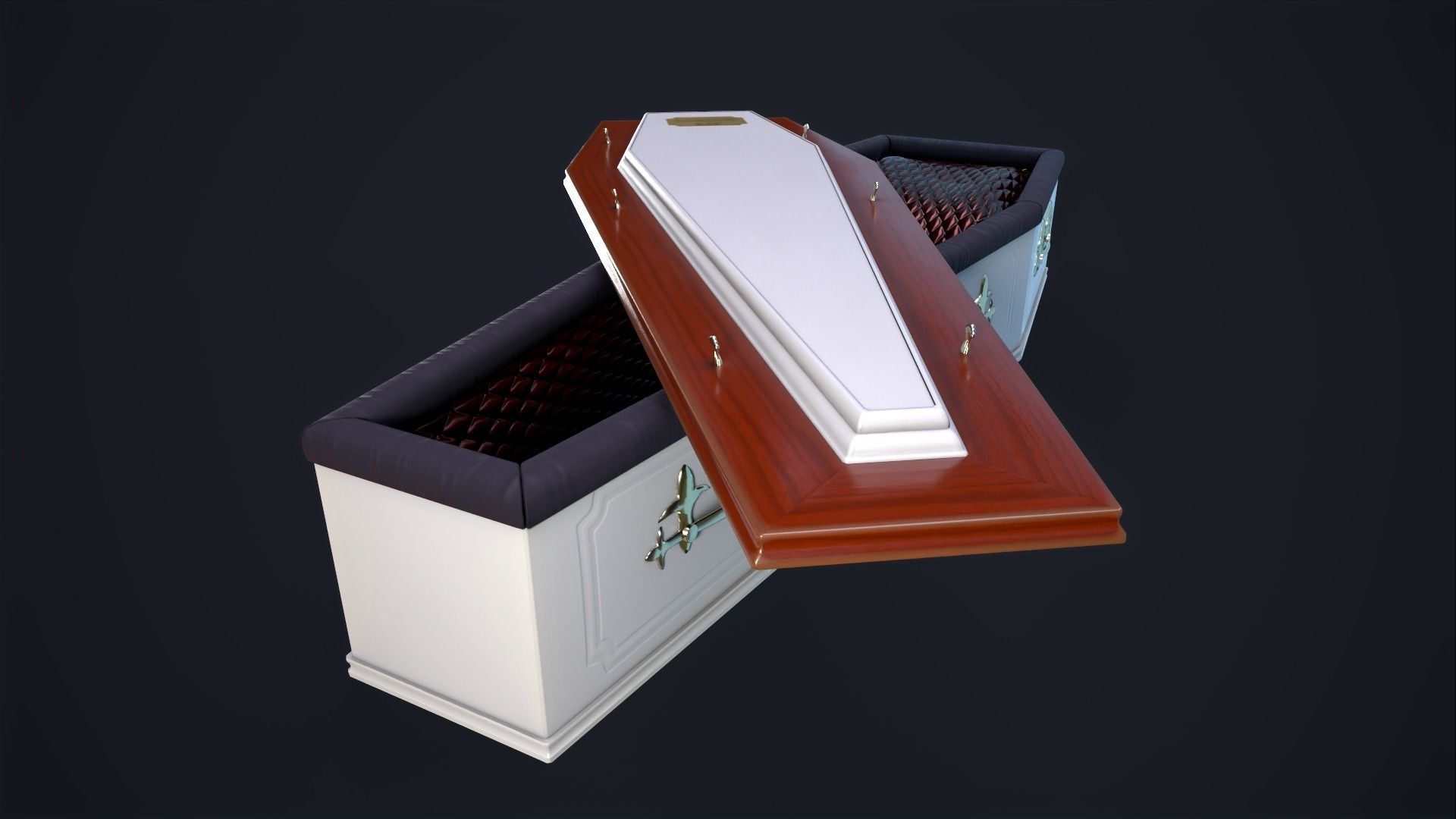 3D model Coffin VR / AR / low-poly | CGTrader