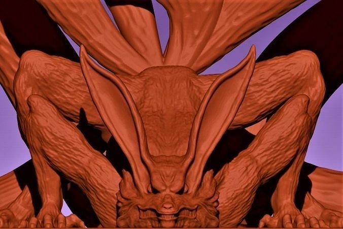 Kurama 3D model 3D printable | CGTrader