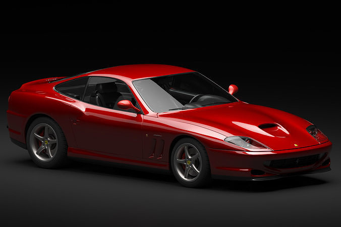 Ferrari 550 Maranello 3D model | CGTrader