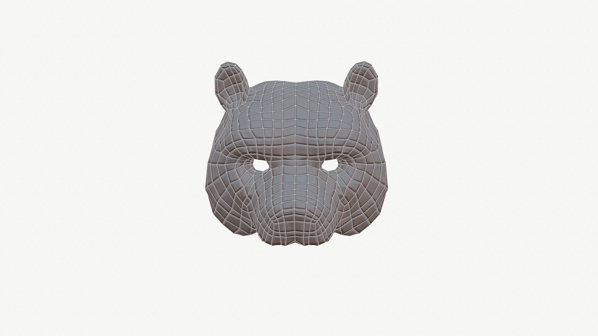 3D model Squid game Bear mask VIP model VR / AR / low-poly | CGTrader