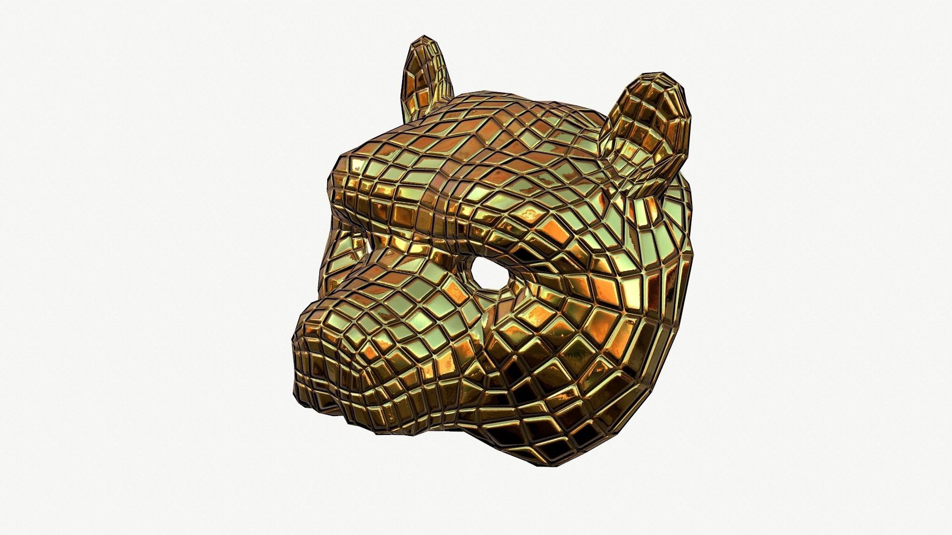 3D model Squid game Bear mask VIP model VR / AR / low-poly | CGTrader