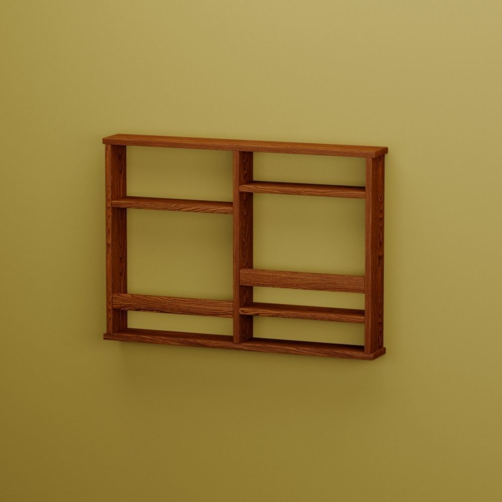 3D model Hinged bar shelf VR / AR / low-poly | CGTrader