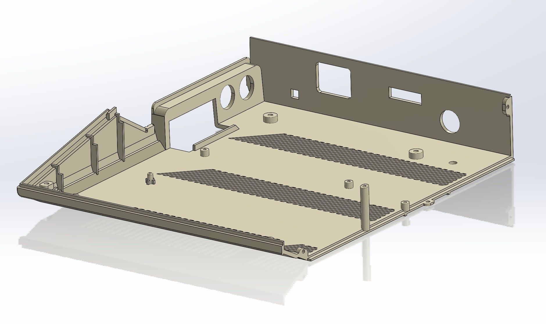 Atari 1040 ST enclosure 3d print model 3D model 3D printable | CGTrader
