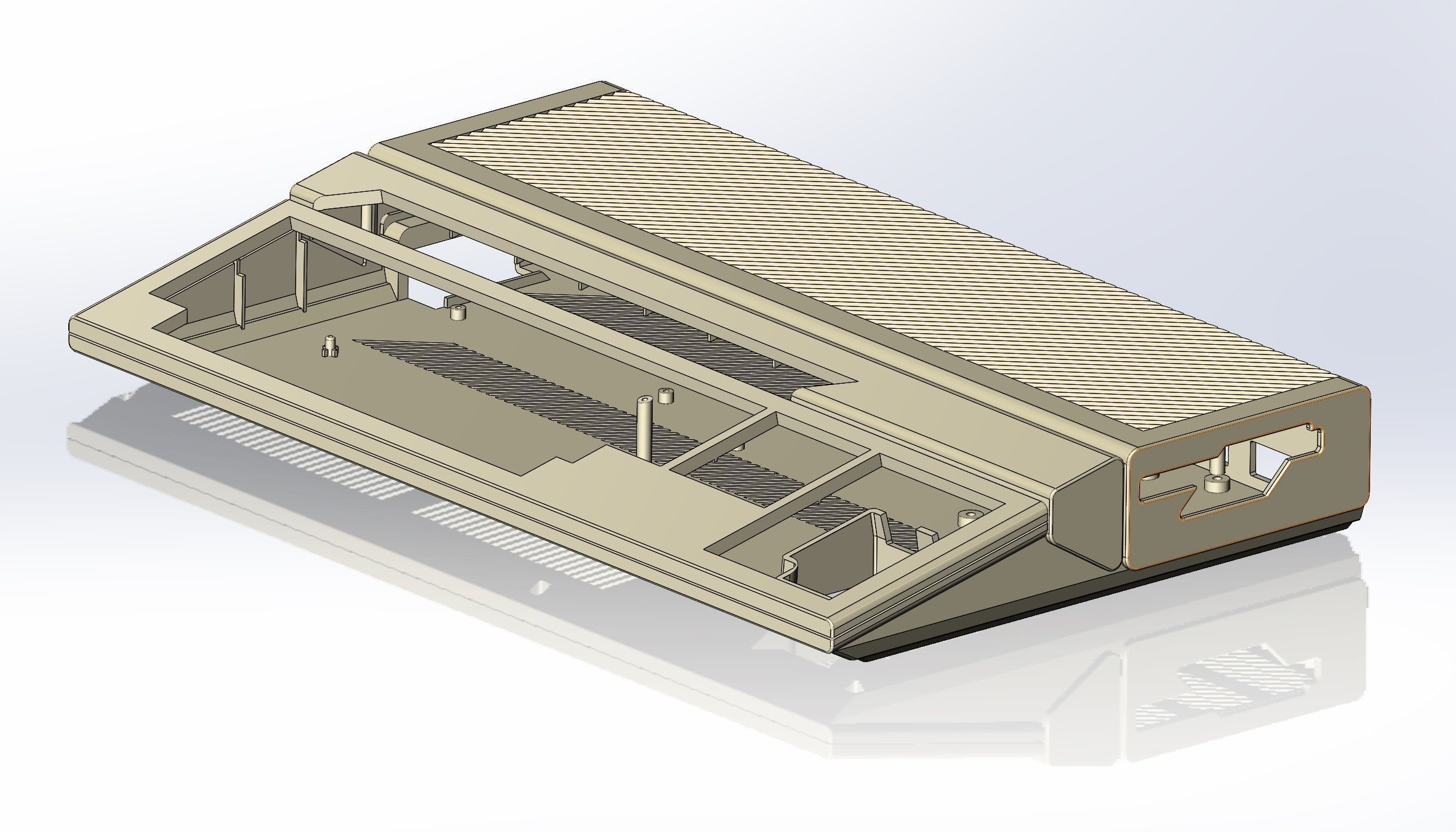 Atari 1040 ST enclosure 3d print model 3D model 3D printable | CGTrader