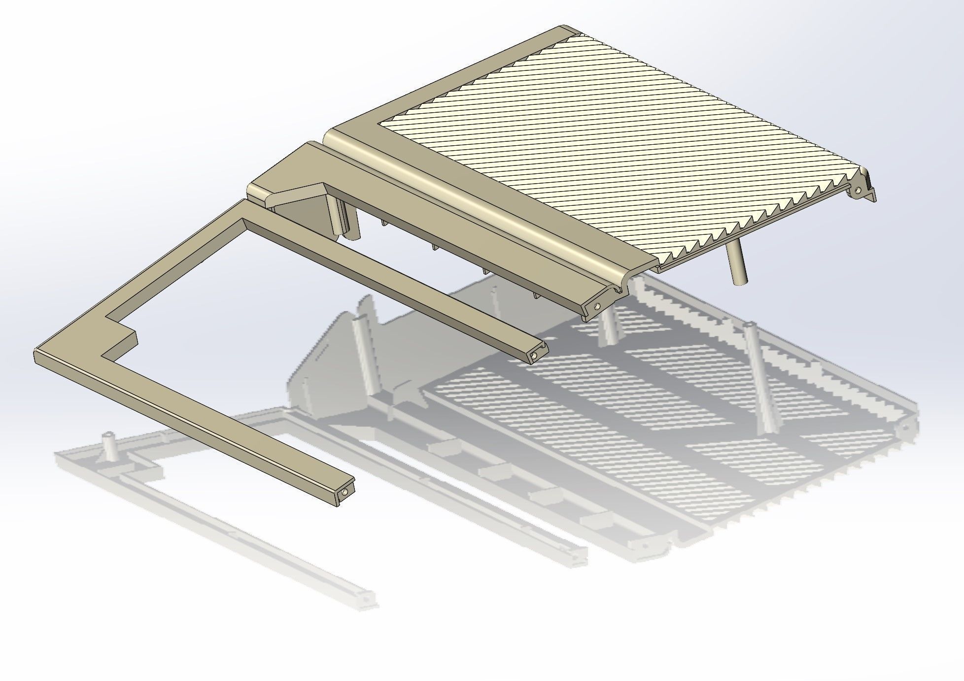 Atari 1040 ST enclosure 3d print model 3D model 3D printable | CGTrader