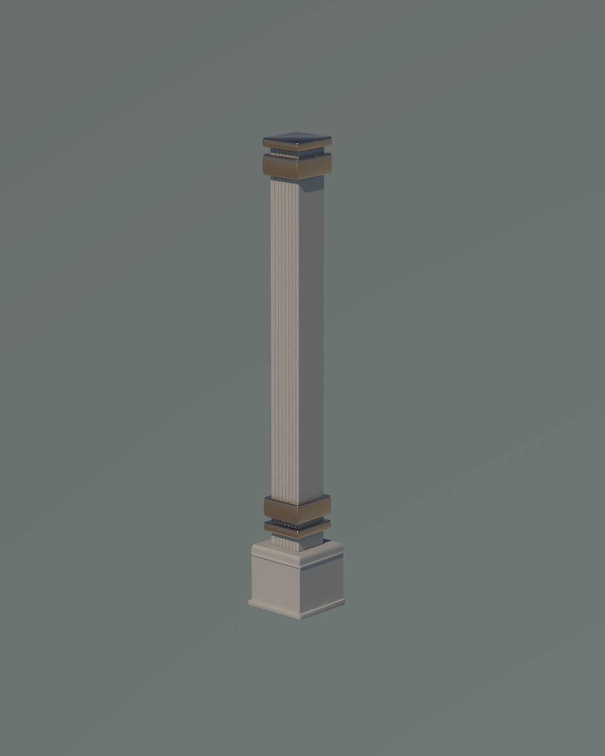 Aesthetic columns 3D model | CGTrader