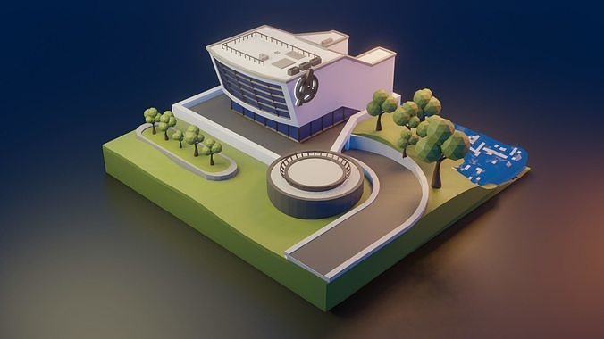 Avengers HQ Low Poly Model Texture | CGTrader