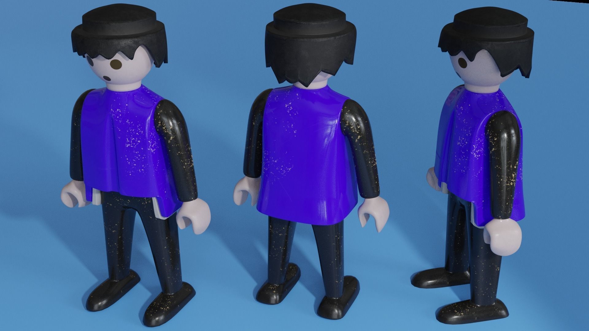3D model PLAYMOBIL toy figure VR / AR / low-poly | CGTrader