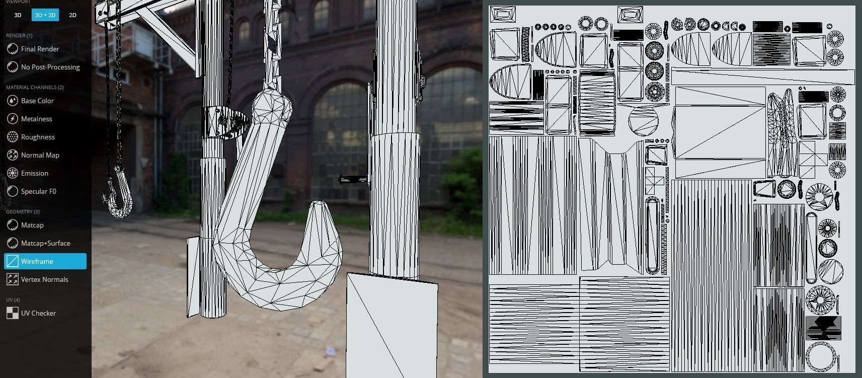 3D model Hand Crank Crane Remastered VR / AR / low-poly | CGTrader