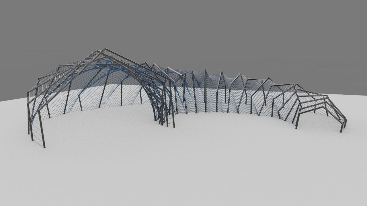 Twisted pipe 3D model | CGTrader