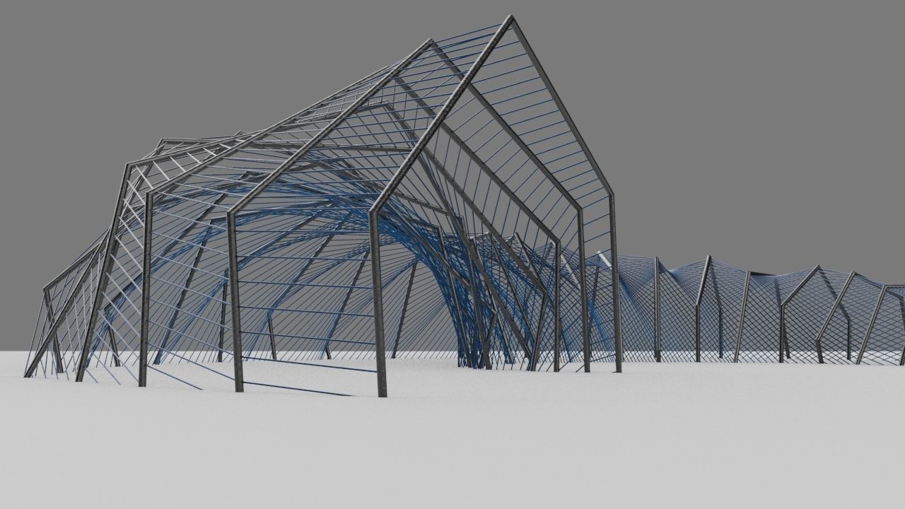 Twisted pipe 3D model | CGTrader