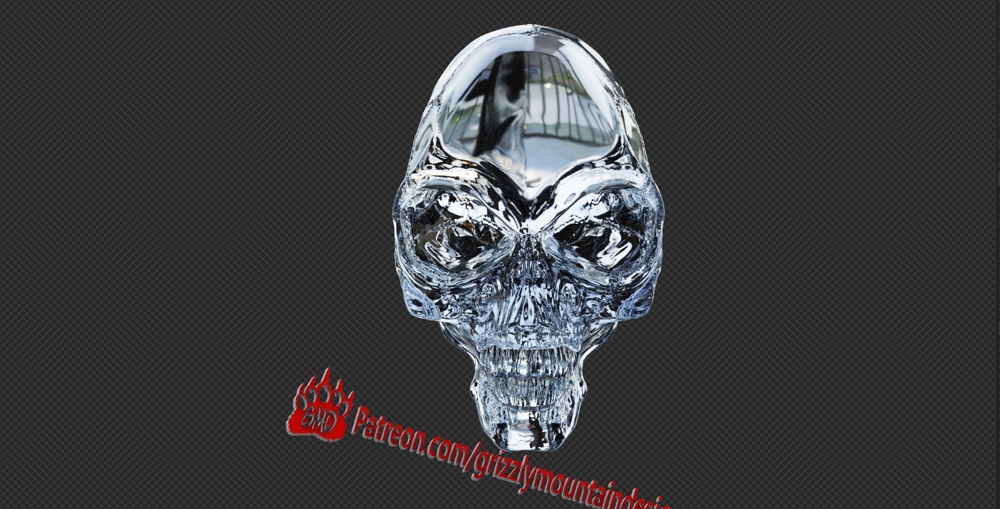 alien Crystal Skull From Indiana Jones ready to print 3D model 3D ...