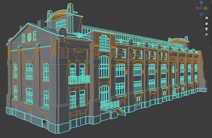 Factory building free 3D model | CGTrader