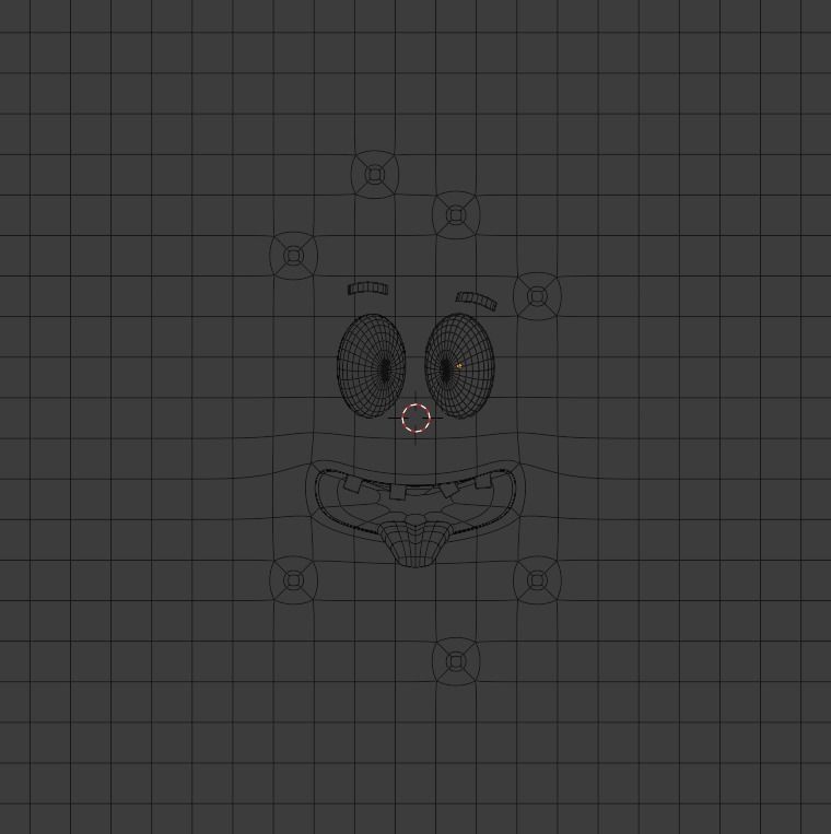 Sponge spongebob squarepants face with holes free 3D model | CGTrader
