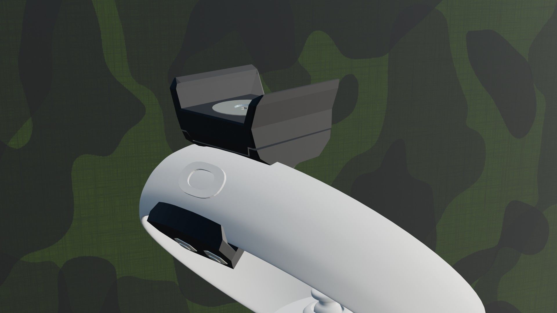 Gunstock for oculus quest 2 and rift s controllers 3D model 3D ...