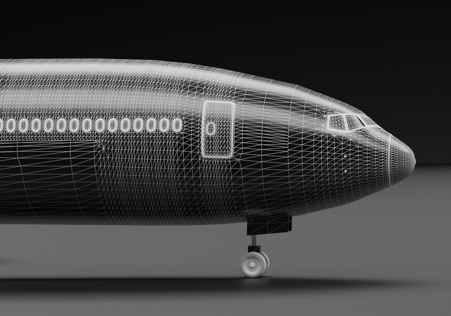 Boeing 777-200 Transaero Livery 3D model | CGTrader