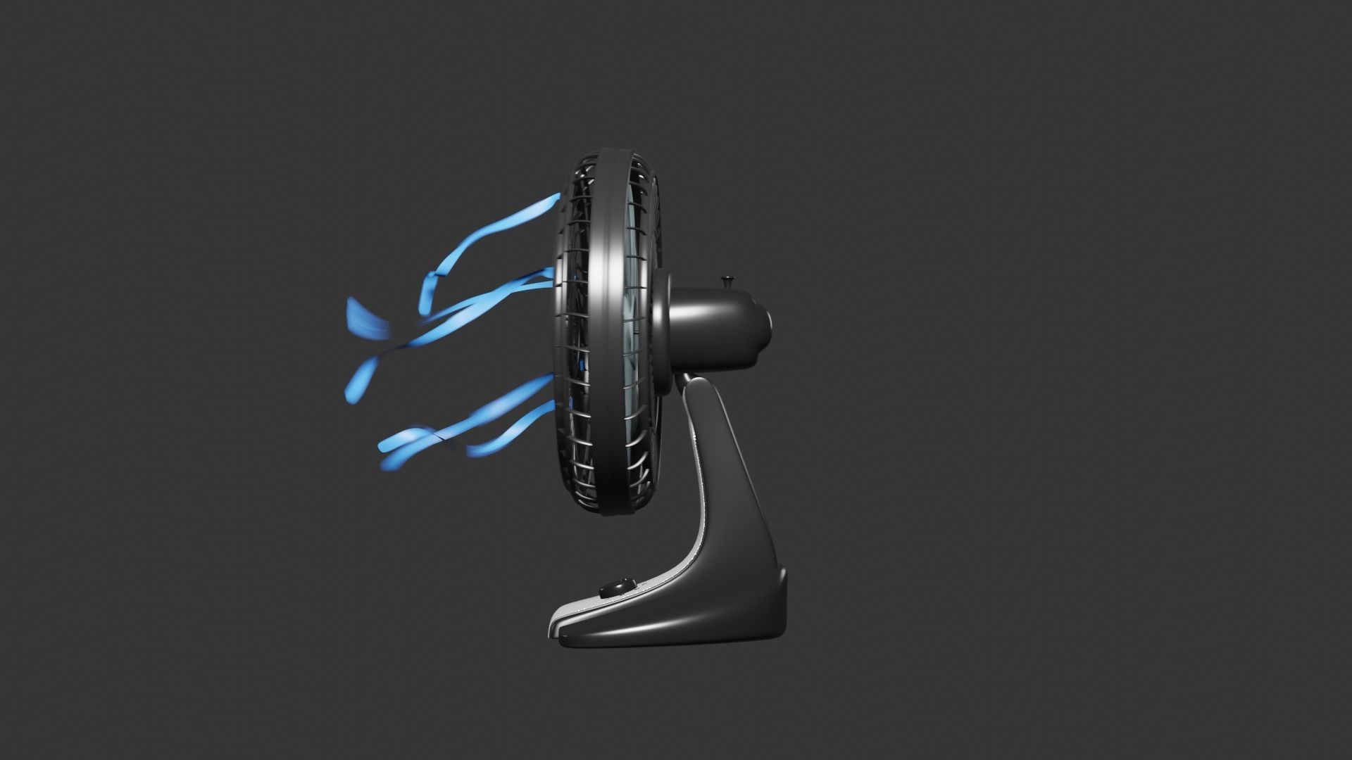 Showcase Fan 3D model animated | CGTrader