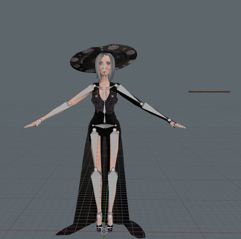 3D model Witch Low-poly woman Game ready VR / AR / low-poly | CGTrader