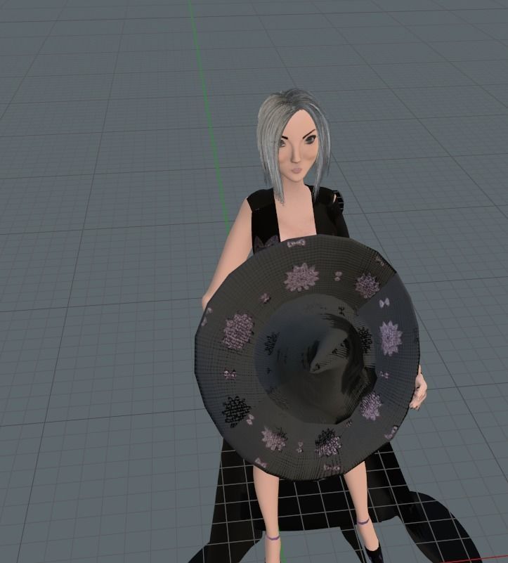 3D model Witch Low-poly woman Game ready VR / AR / low-poly | CGTrader