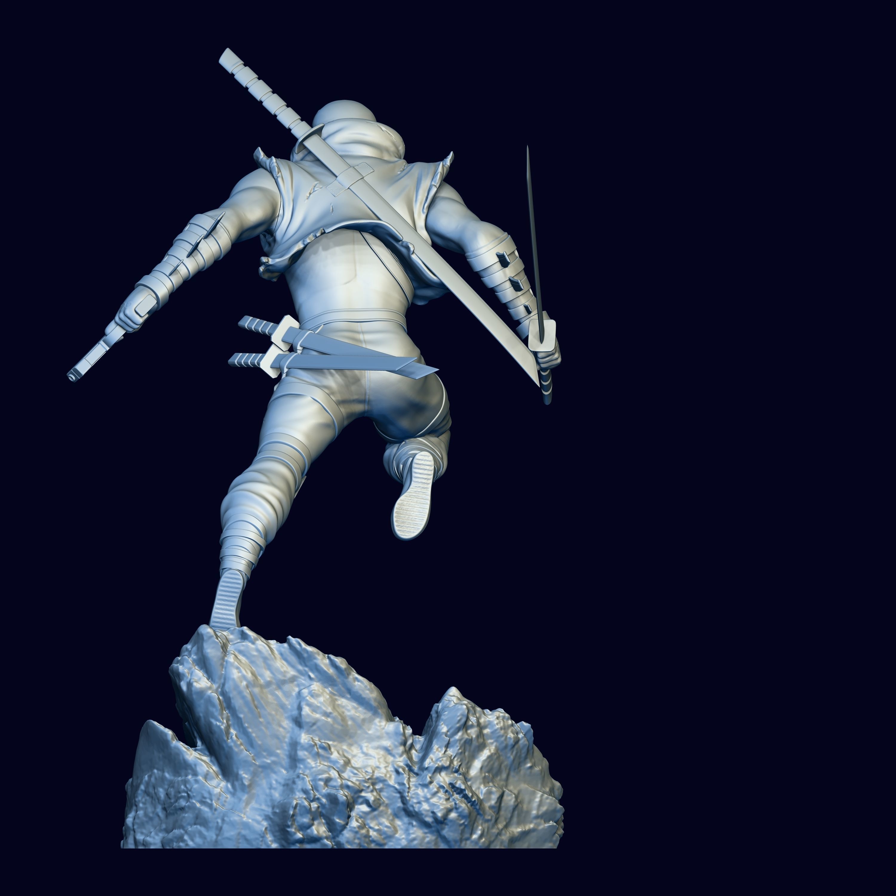 Red Ronin 3D model 3D printable | CGTrader